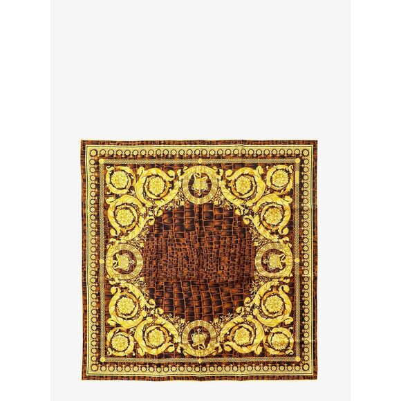 Versace | Accessories | Versace Men Versace Gold Scarves | Poshmark